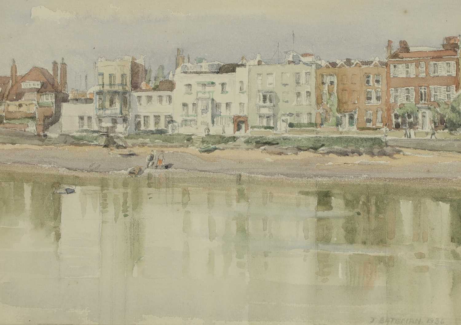 *James Bateman ARA (1893-1959) 'Strand on the Green' signed and dated ...