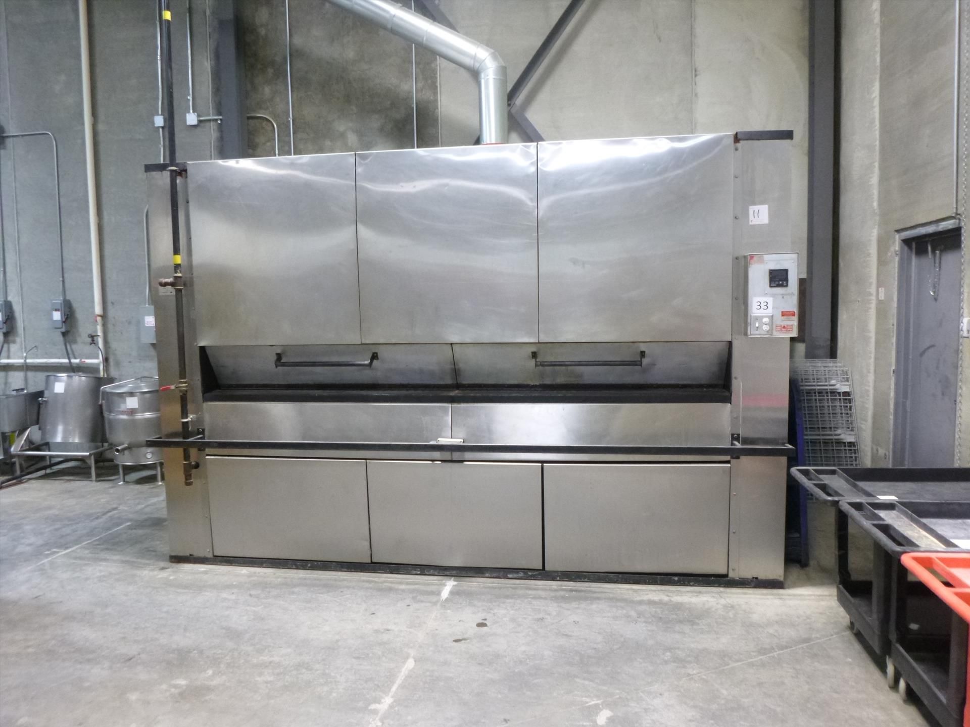 The Oven Man (Picard) model T6-36, 36-pan revolving bake oven, S/N ...