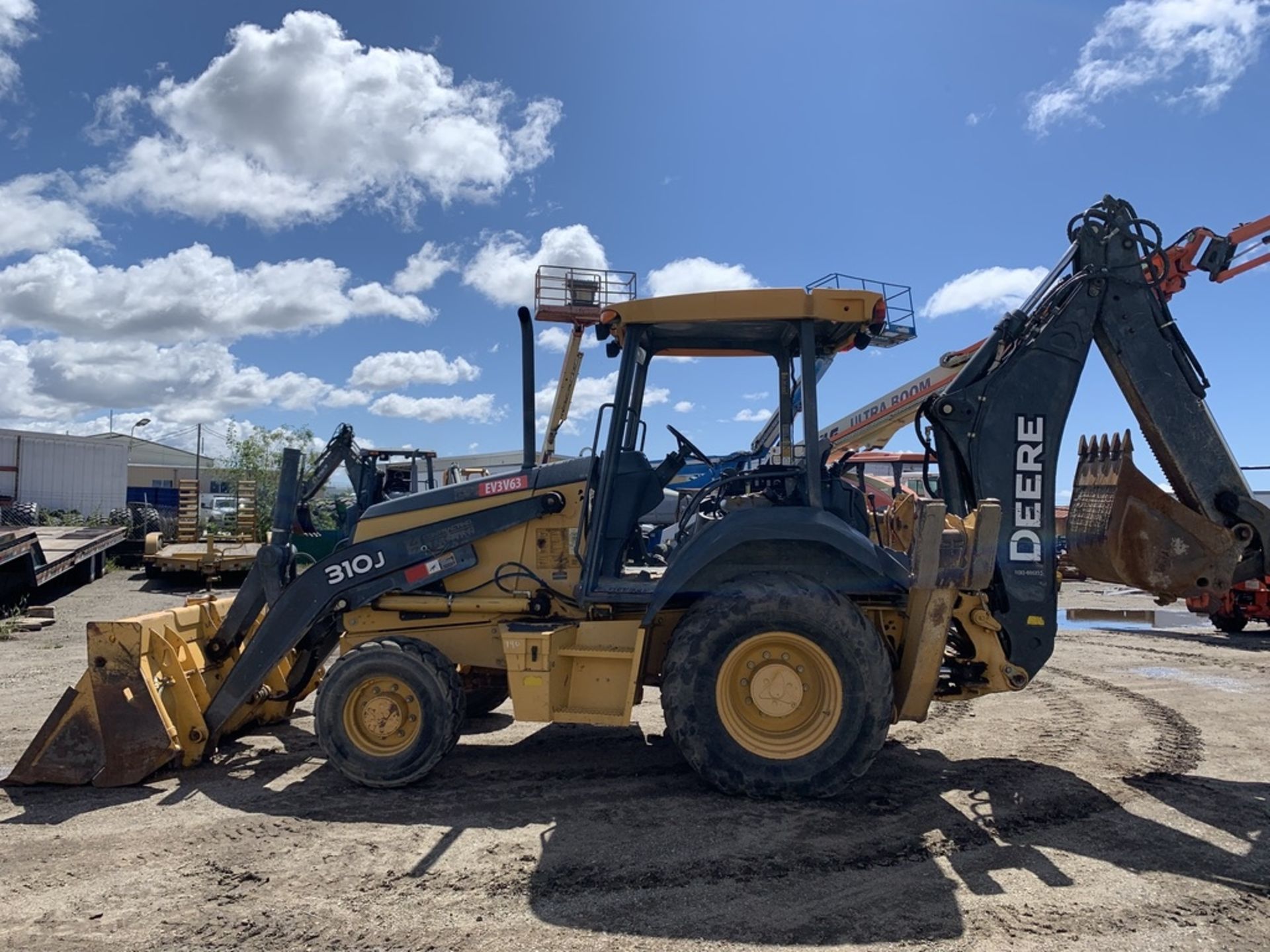 2012 John Deere 310J Backhoe, 4-in-1 Bucket, Extension Hoe, Pilot ...