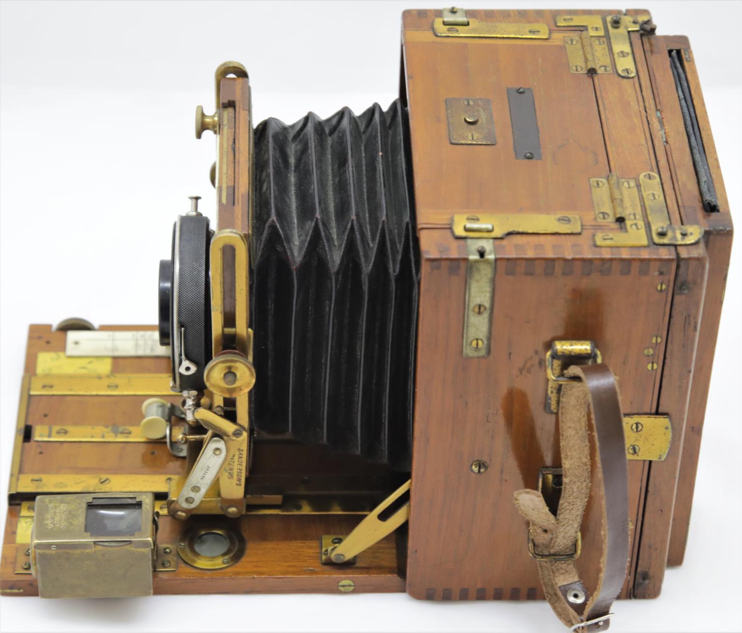 Sanderson Quarter Plate Tropical Hand & Stand Camera from around 1910 ...