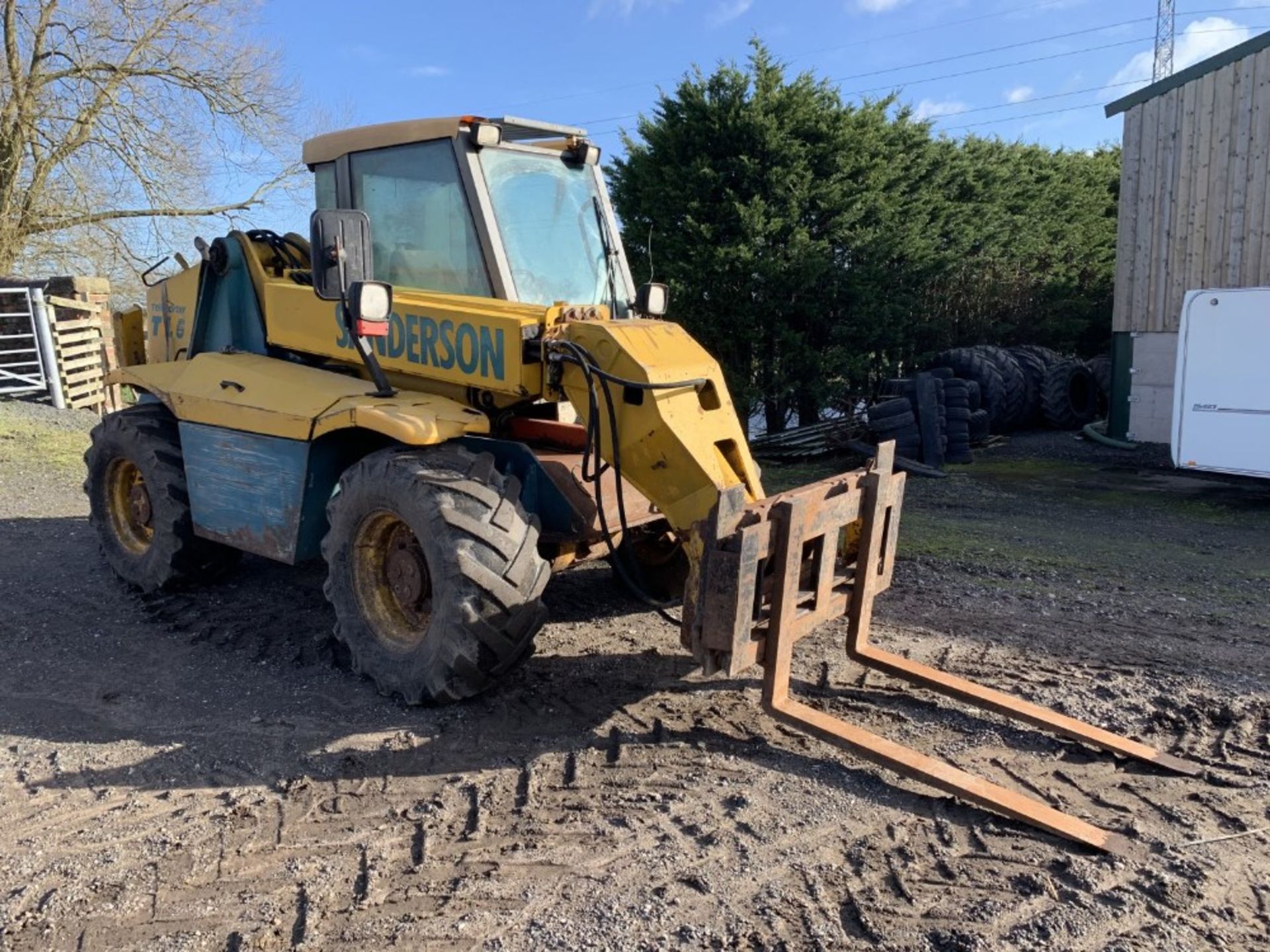 1996 SANDERSON TL6 TELEHANDLER -8732 HRS