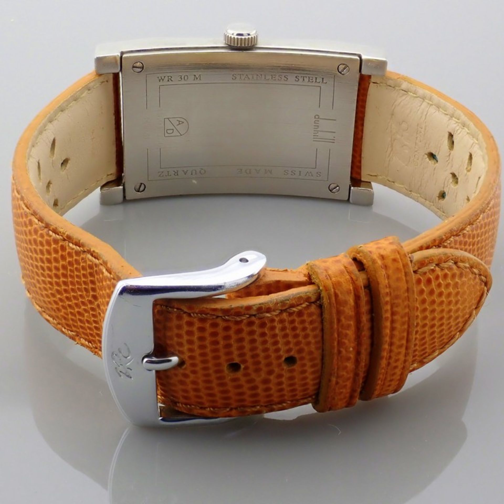 Alfred Dunhill Facet Steel Wrist Watch Brand : Alfred Dunhill Model ...
