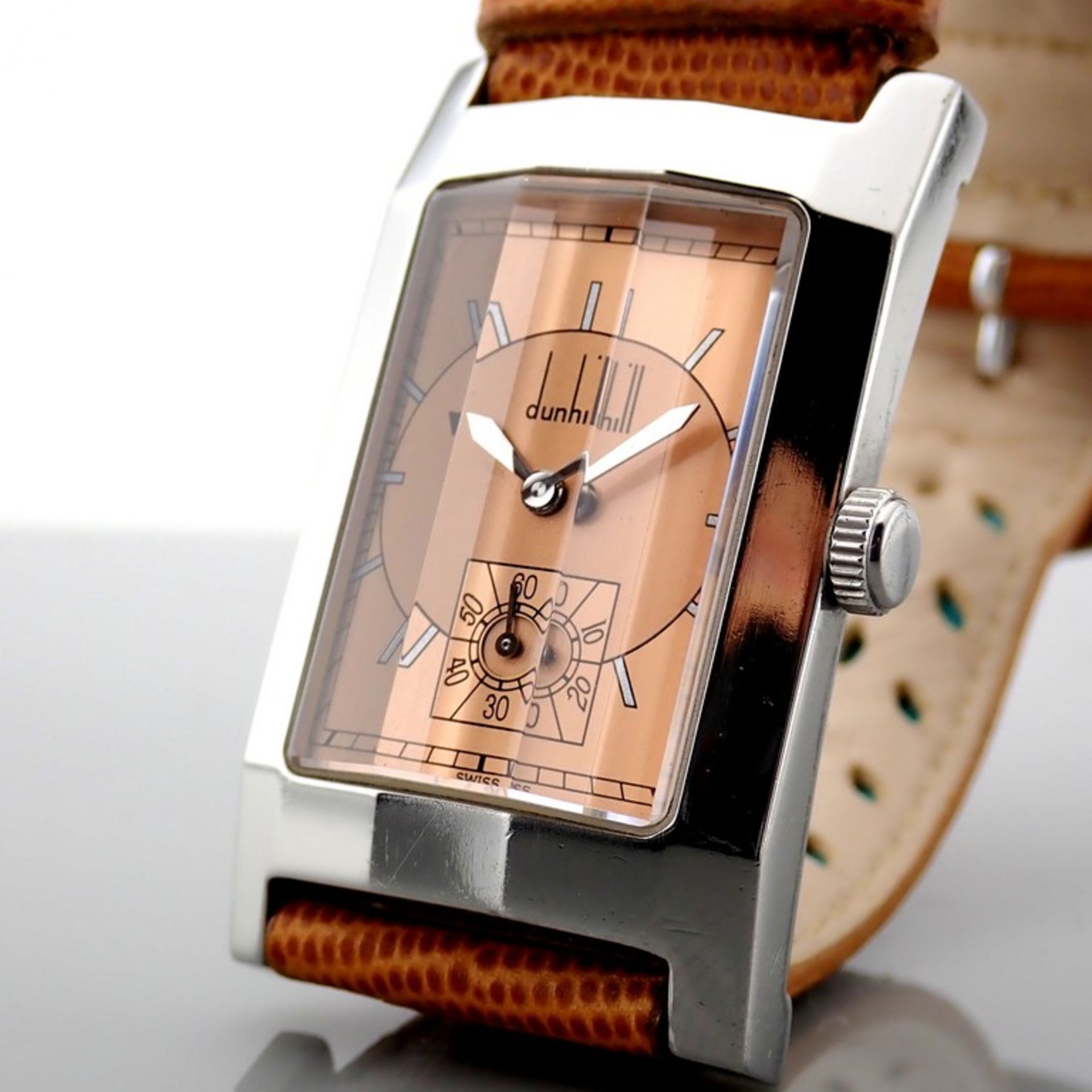 Alfred Dunhill Facet Steel Wrist Watch Brand : Alfred Dunhill Model ...