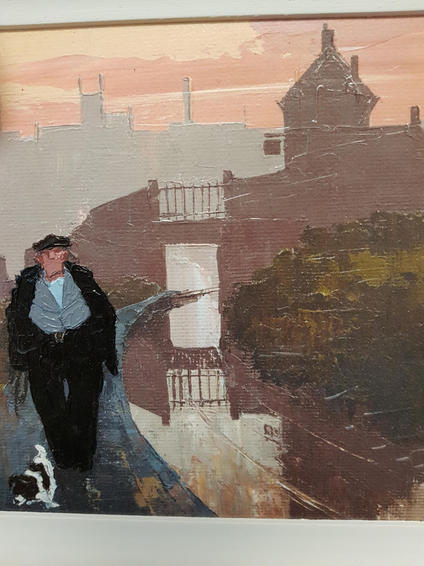 Austin Moseley b. 1930 - Evening Stroll - Giclee on Board Limited ...