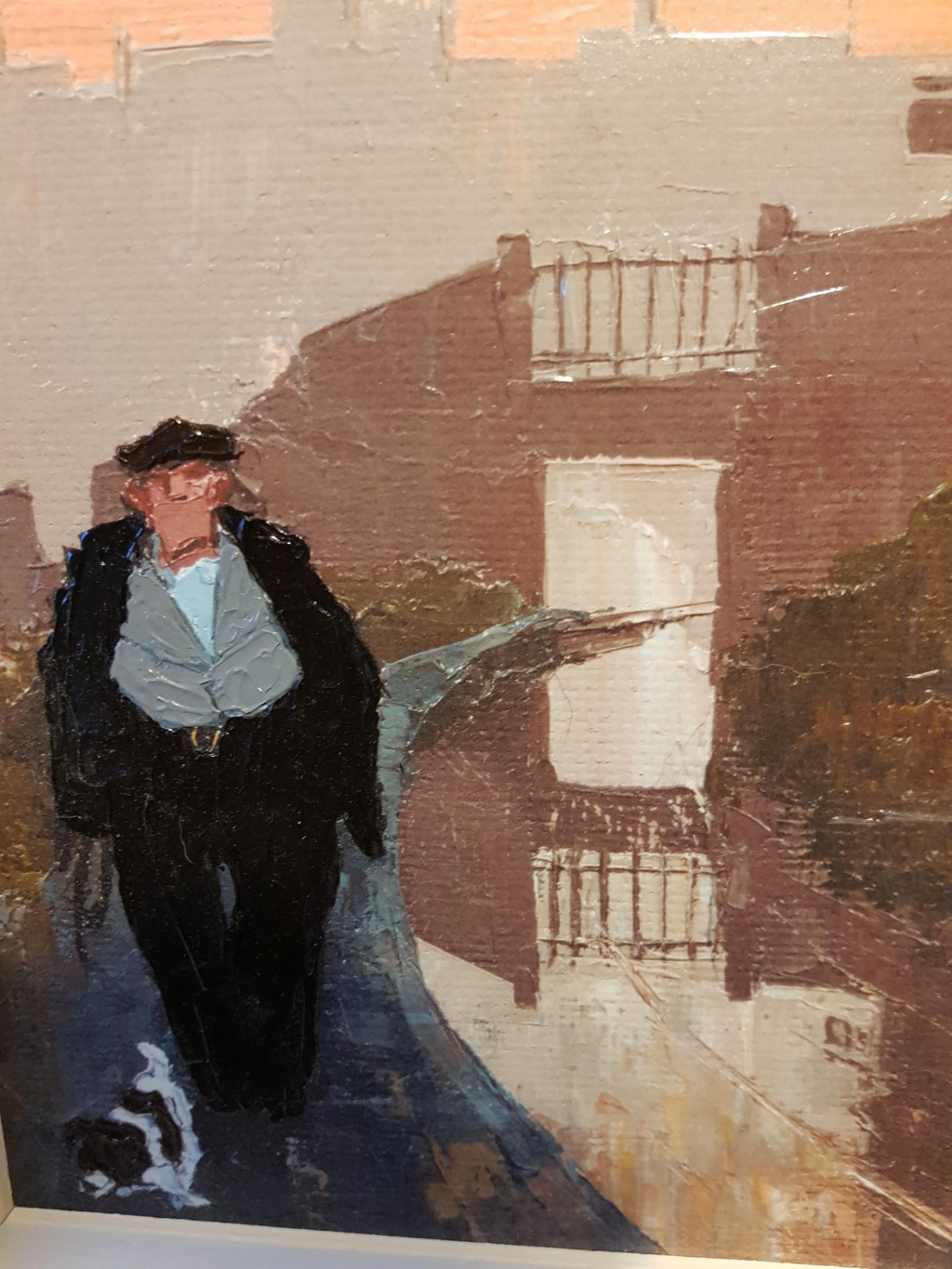 Austin Moseley b. 1930 - Evening Stroll - Giclee on Board Limited ...