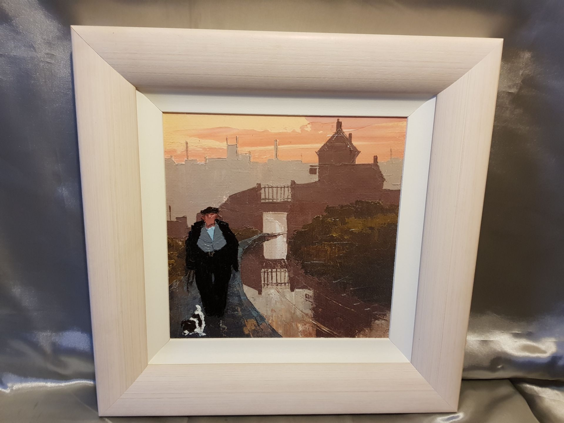 Austin Moseley b. 1930 - Evening Stroll - Giclee on Board Limited ...