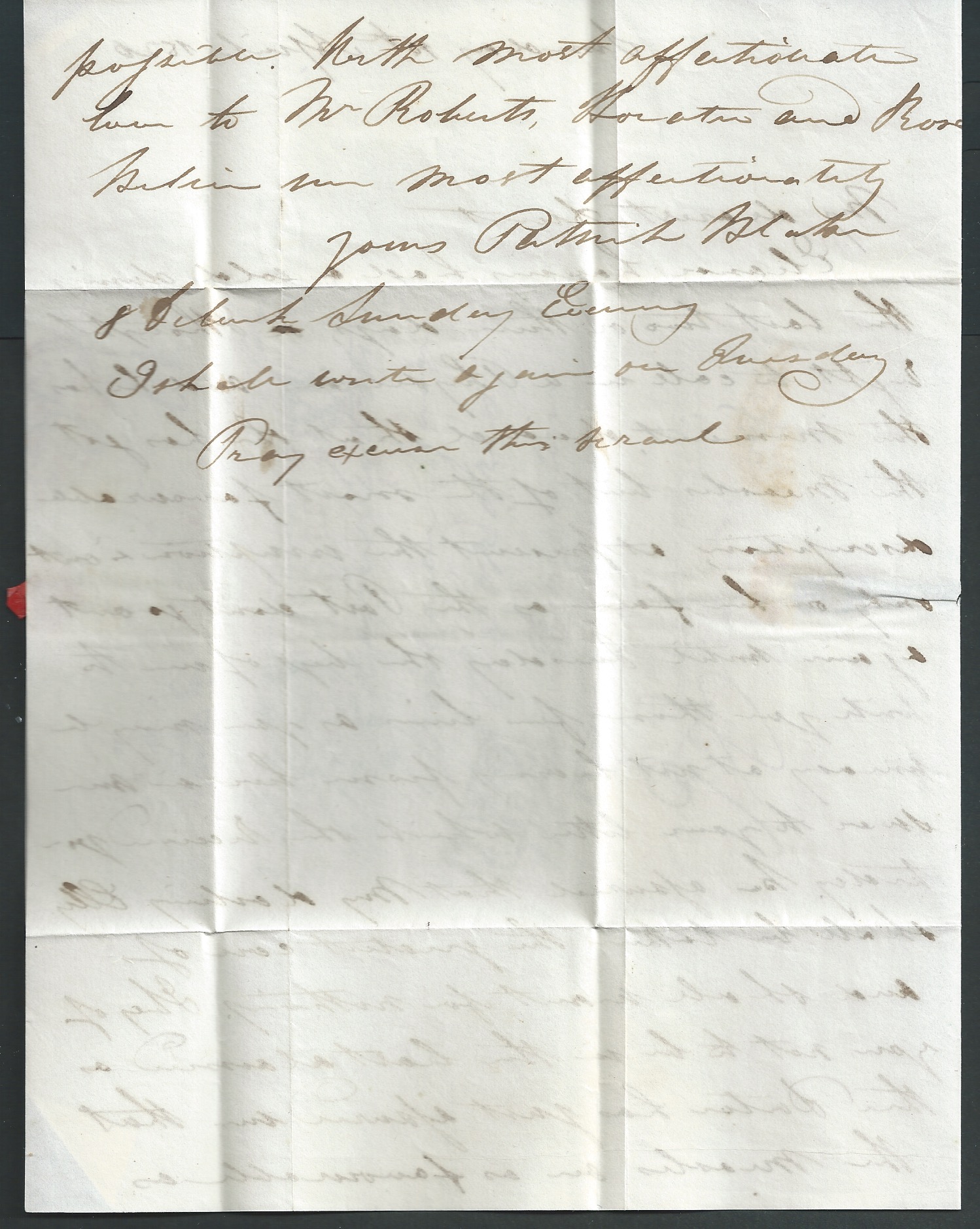 G.B. - London 1830 Entire letter written from Calais to London Entire ...