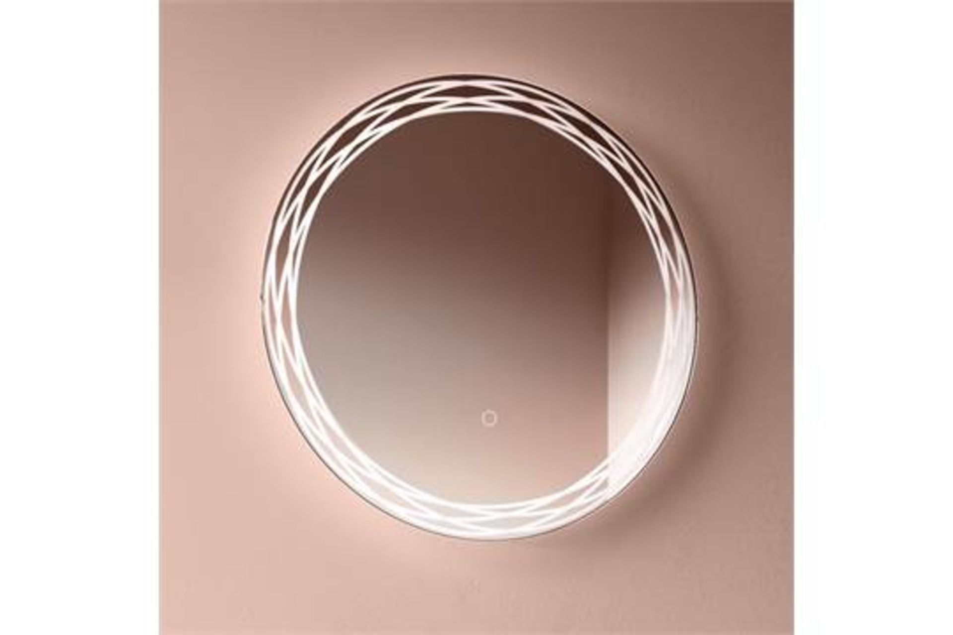 NEW 600x600mm Neptune Round Illuminated LED Mirror. RRP £349.99.ML6000 ...