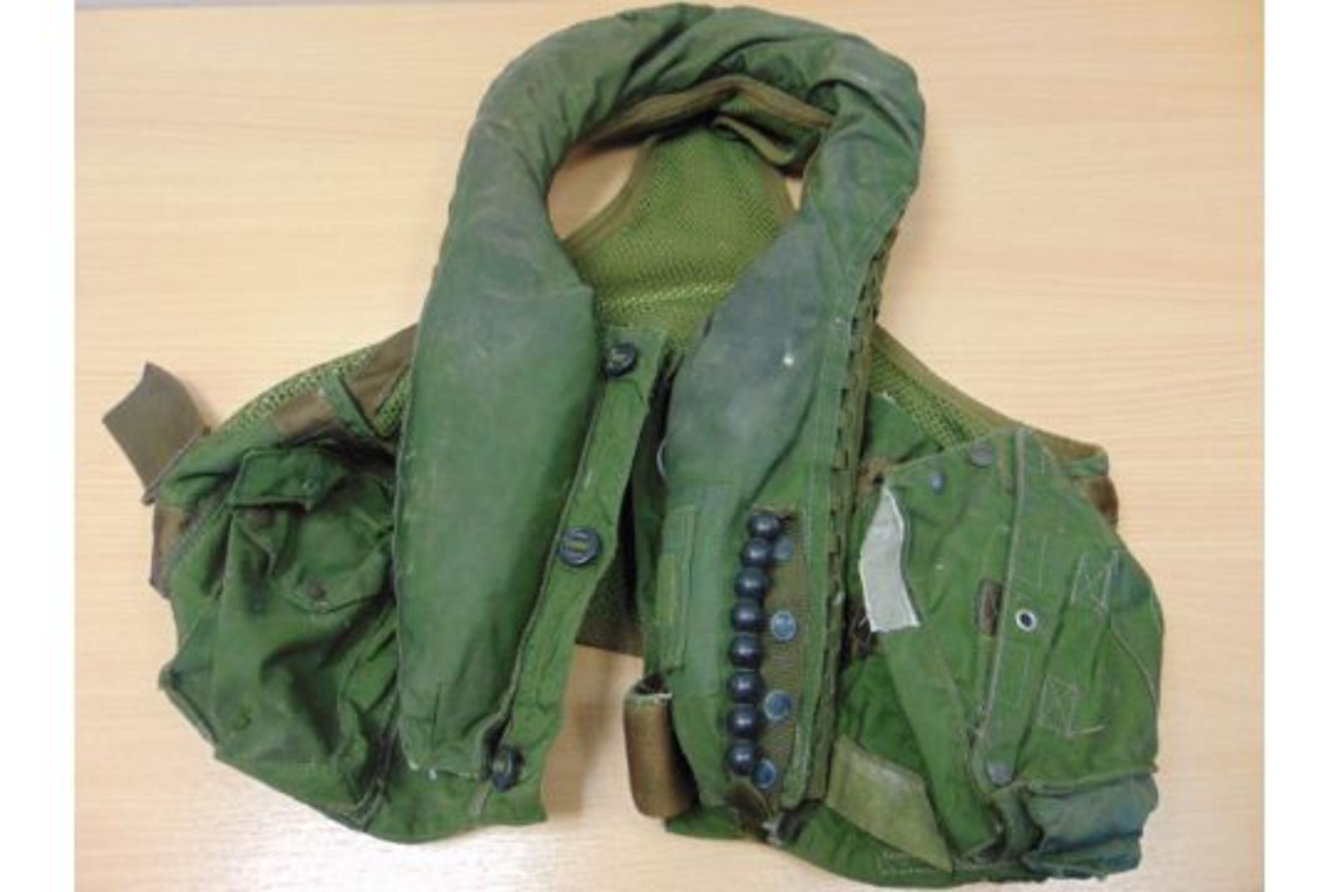 You are bidding for a RAF issue MK27H Waistcoat Life Preserver Complete ...
