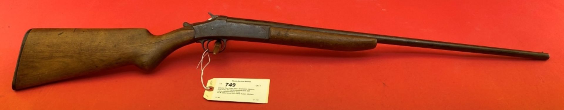 Electric City Single Shot .410/12mm Shotgun - Full choke 26" barrel ...