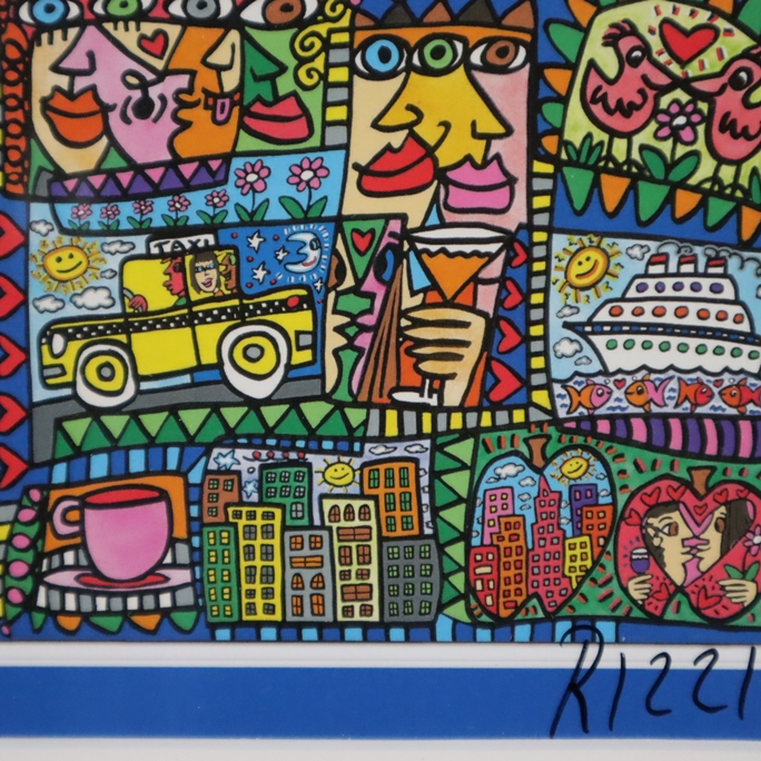 Rizzi, James (1950-New York-2011, US-amerikanischer Künstler und Maler ...