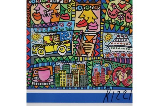 Rizzi, James (1950-New York-2011, US-amerikanischer Künstler und Maler ...