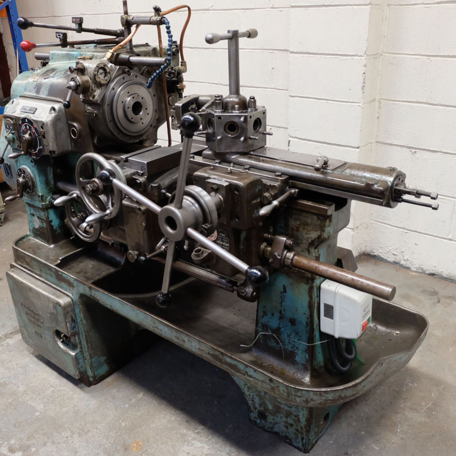 Ward 2 C Capstan Lathe. With Collet Chuck. Swing Over Bed 12 3/4 ...