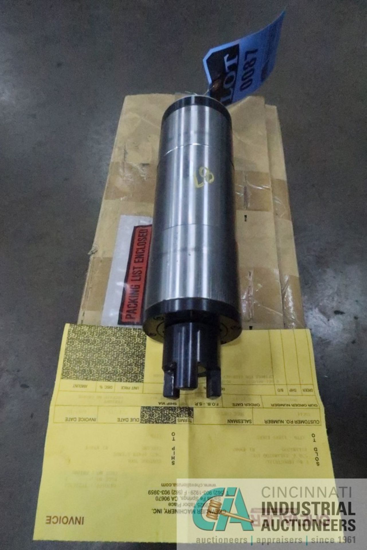 GRINDER SPINDLE PART NO. 001-M010531 (NEW)