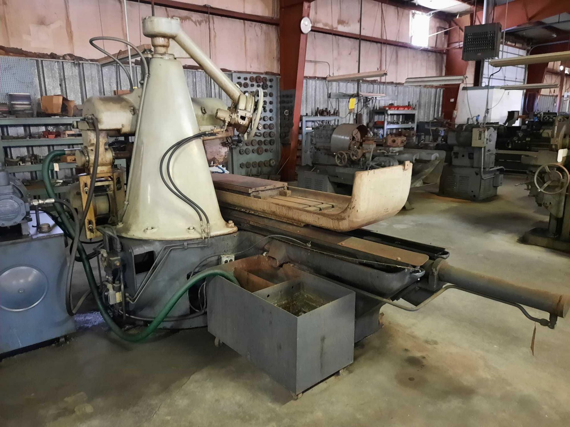 Norton 16 x 60 inch surface grinder, 16 x 60 inch electromagnetic chuck ...