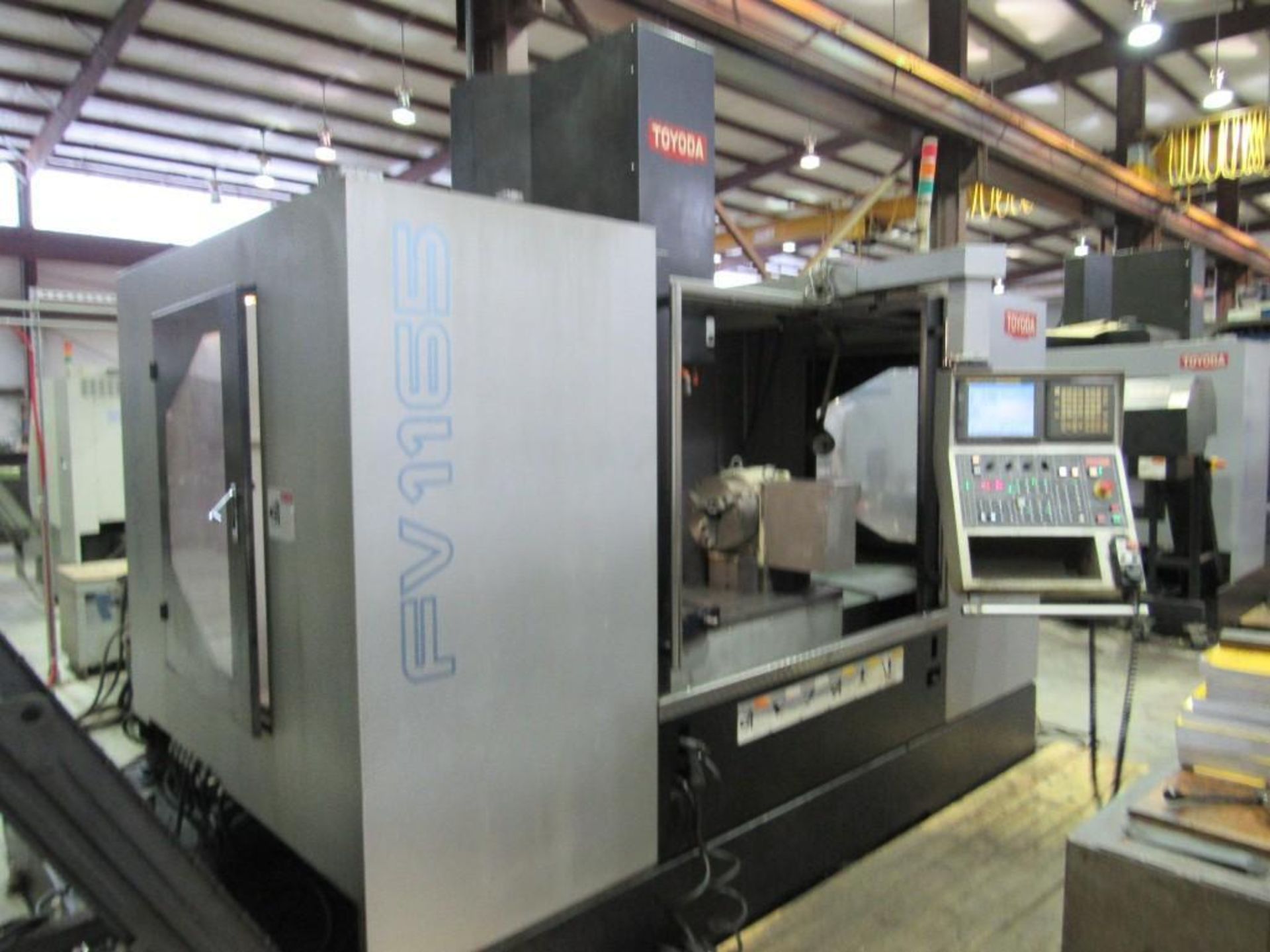 Toyoda Model FV1165 CNC Vertical Machining Center, table 51.2” X 25.6 ...