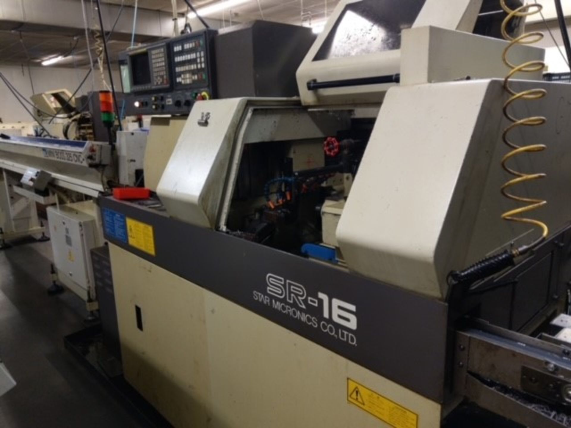 (1) 1999 Star SR-16 CNC Swiss Screw Machine s/n 080980, .625” Spindle ...