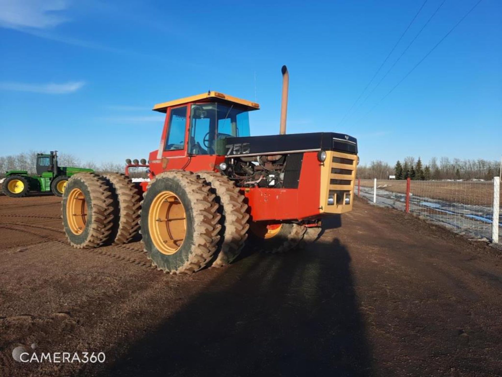 23 1986 Versatile 756 4wd Tractor 8.3L Cummins Eng, 190hp, 9328hrs ...