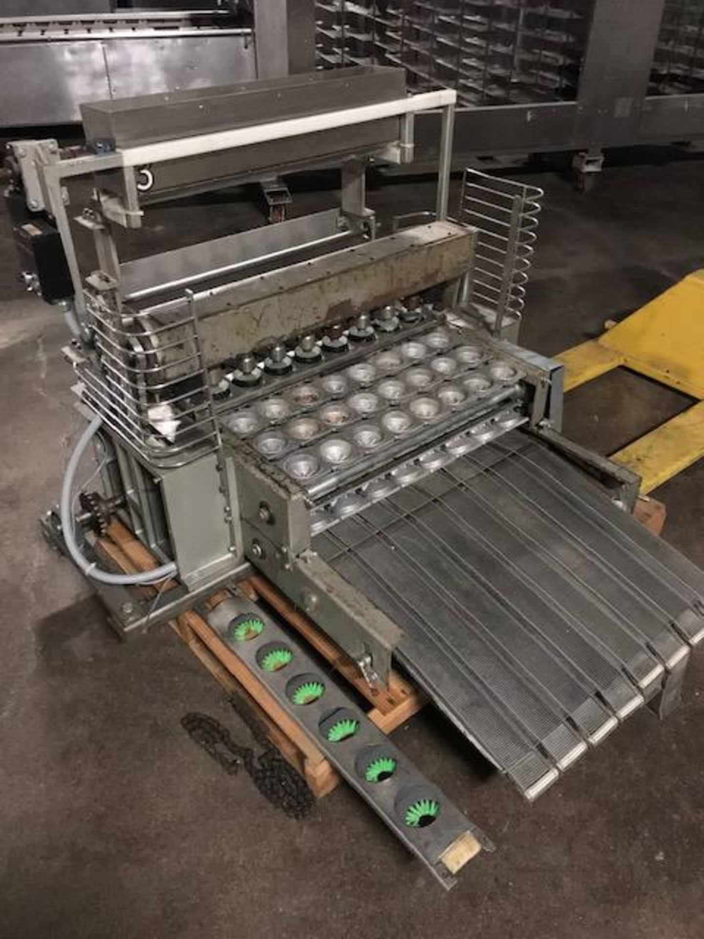 Adamatic 8-Pocket Kaiser Roll Stamper, includes duster, rebuilt by ASI ...