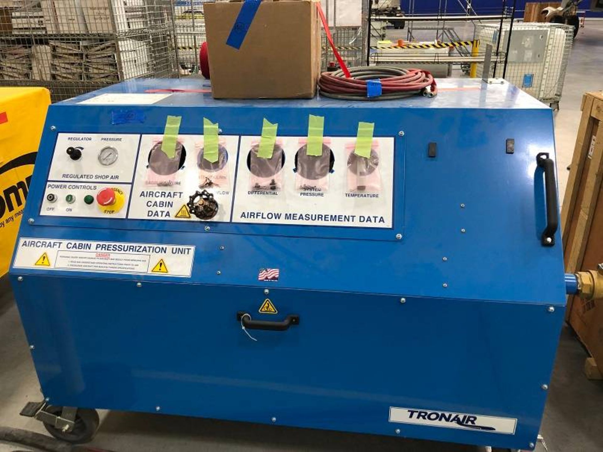 2016 Tronair 15D7603-1000 Aircraft Cabin Pressurization Test Unit S/N ...