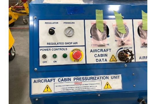 2016 Tronair 15D7603-1000 Aircraft Cabin Pressurization Test Unit S/N ...