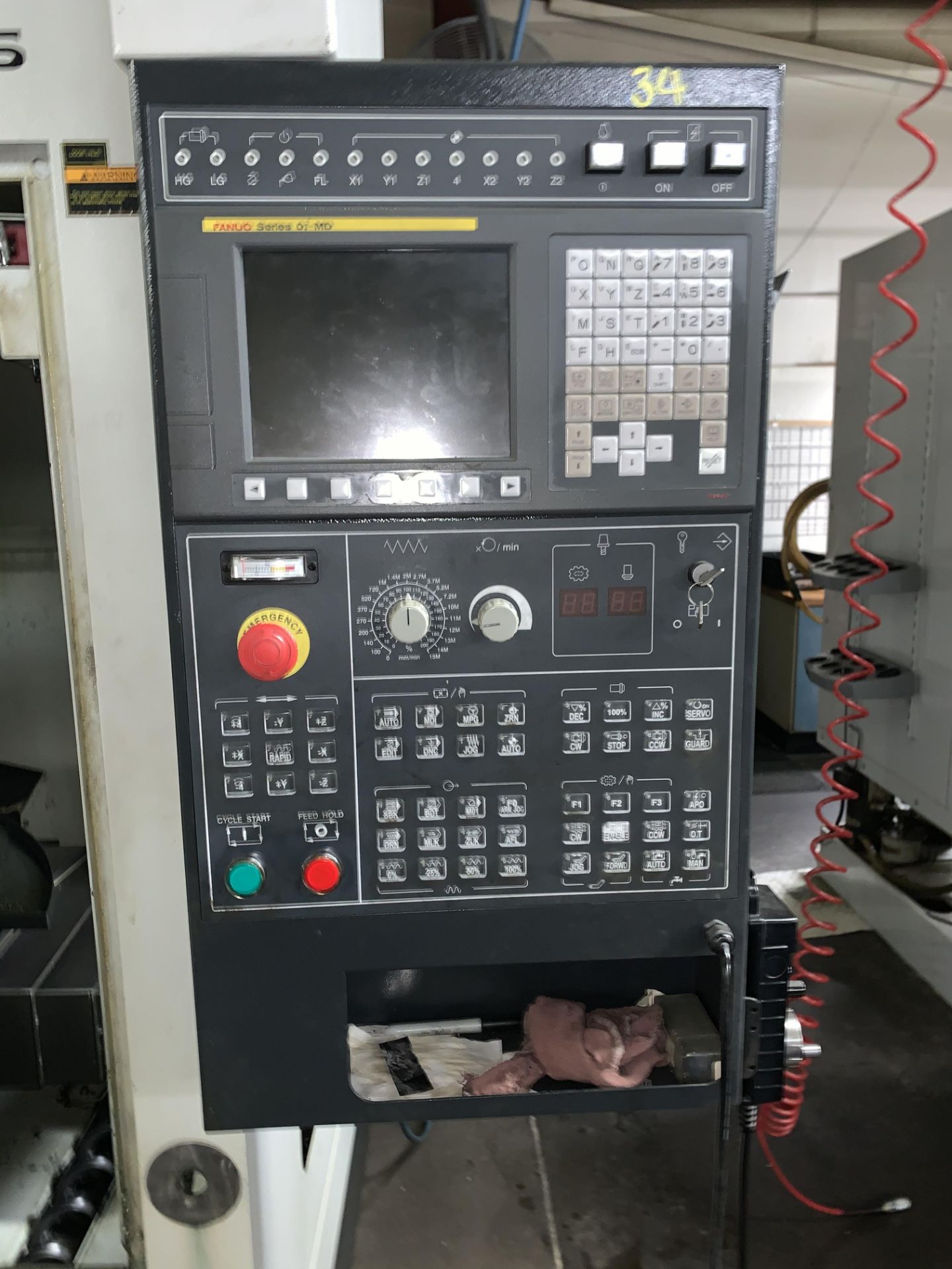 2012 FEELER VMP-800 APC CNC VERTICAL MILL, 4-AXIS, TWIN PALLET CHANGER ...