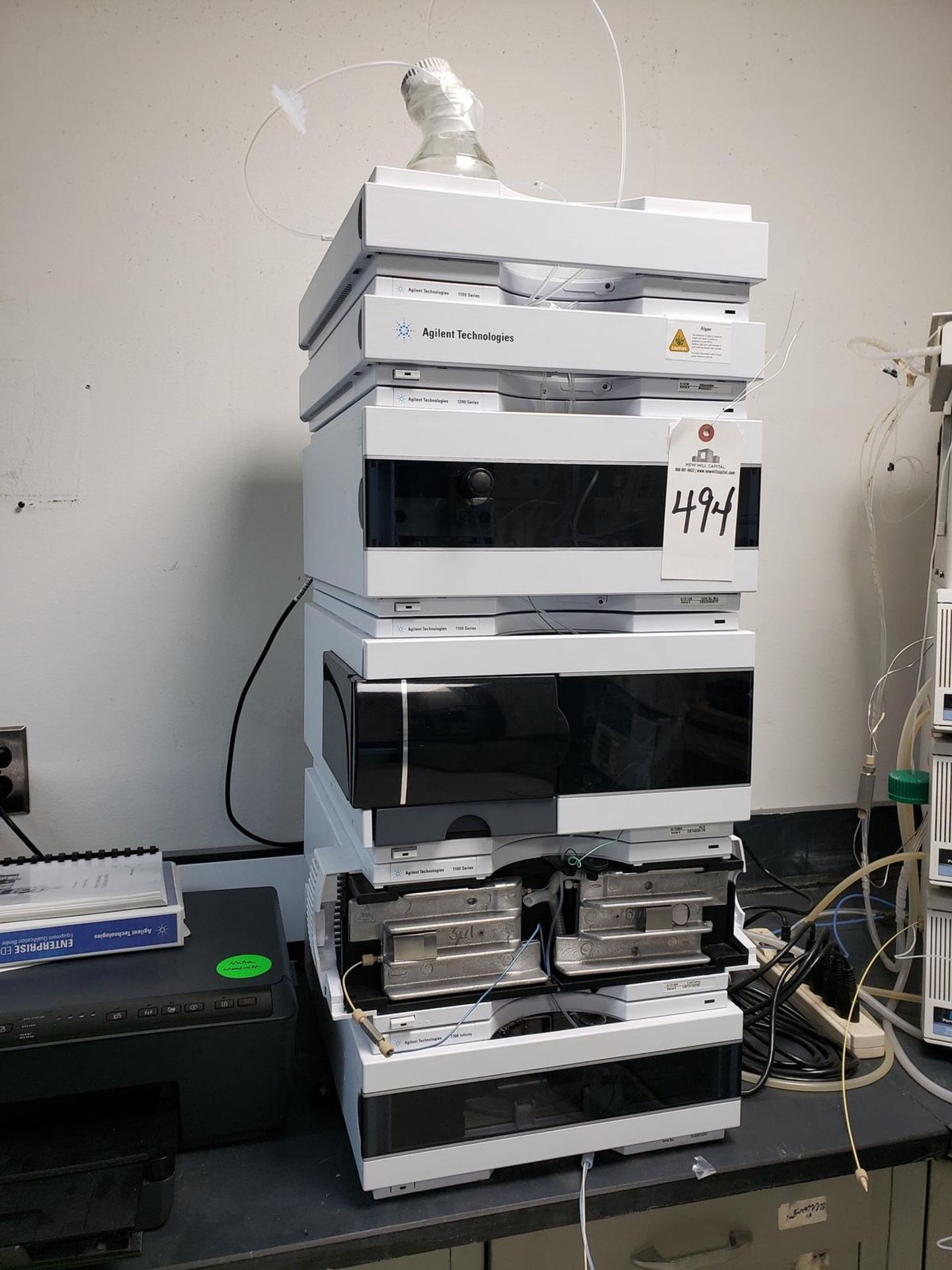 AGILENT HPLC SYSTEM - SEE PHOTOS FOR COMPONENT DETAIL | Required ...