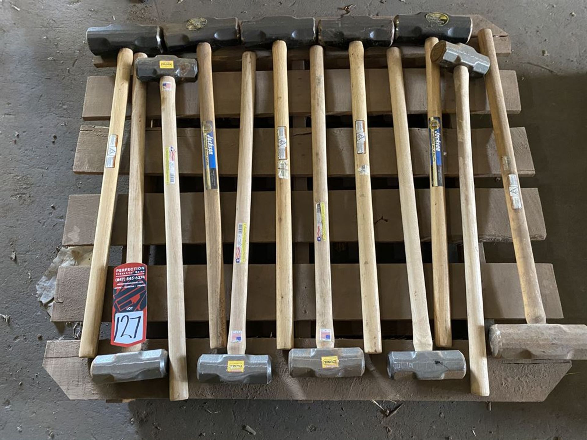 Pallet of Sledge Hammers (Location: Ferguson Warehouse)