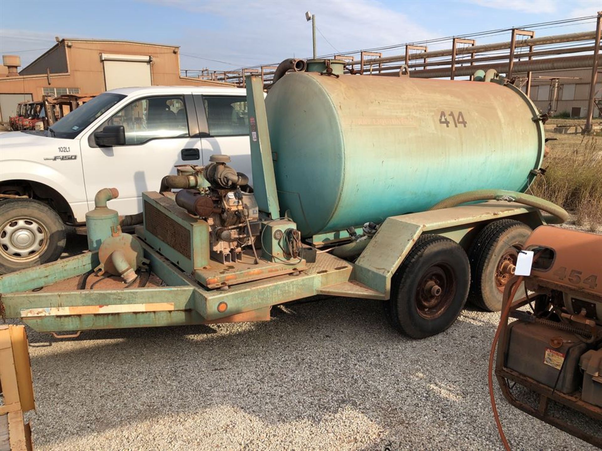 Slurry Liquidation Slurry Pump Trailer, w/ Fruitland RCF 500 Pump, s/n ...