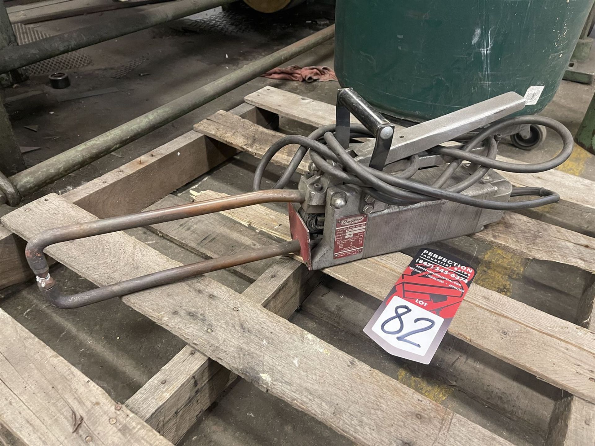 Dayton 2Z544 Portable Spot Welder, s/n na, 1.5 KVA, Style HF-6 MW