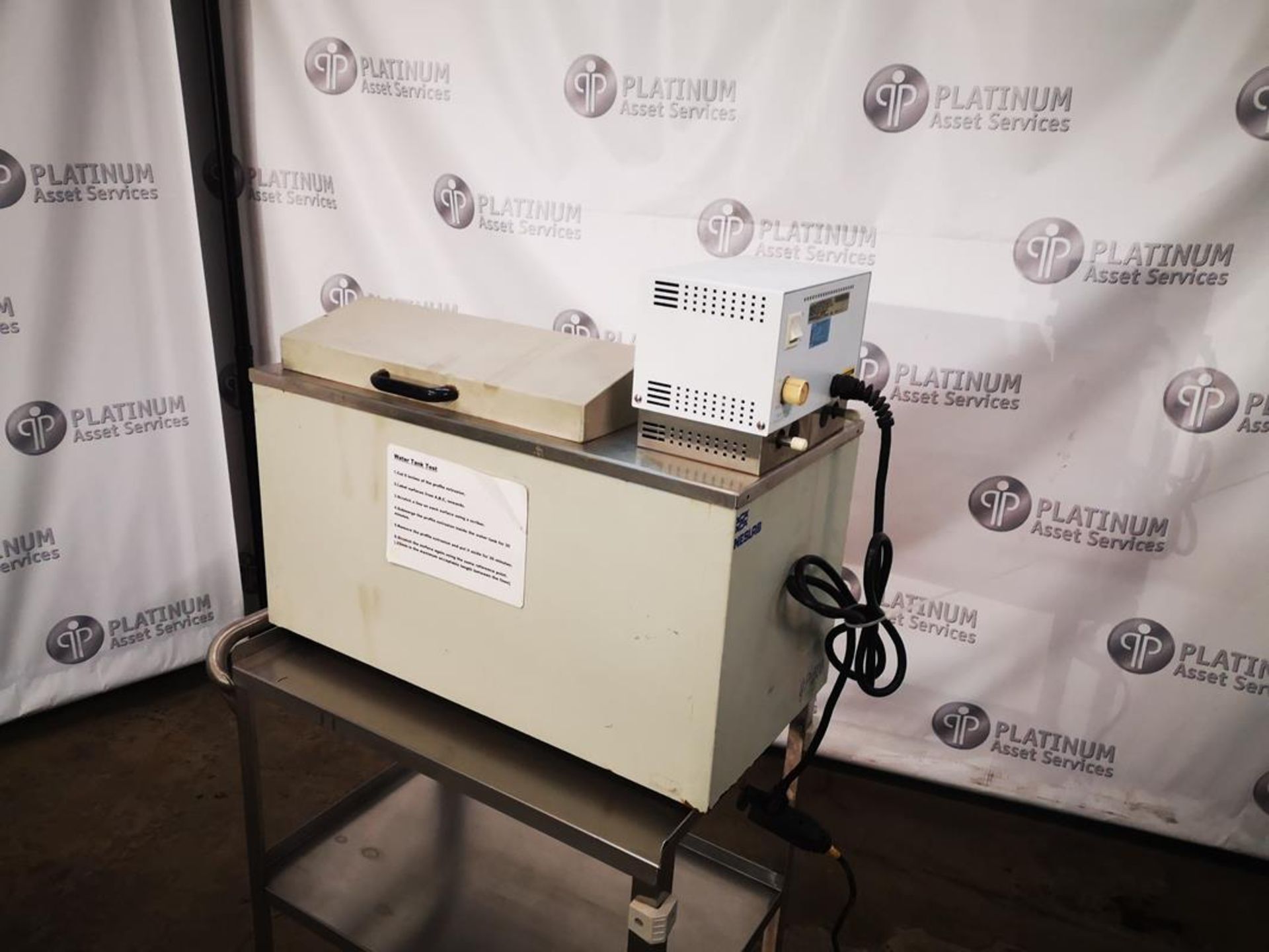 NESLAB, GP-500, COUNTERTOP CHILLER RECIRCULATOR, S/N 198223037, 110 VAC ...