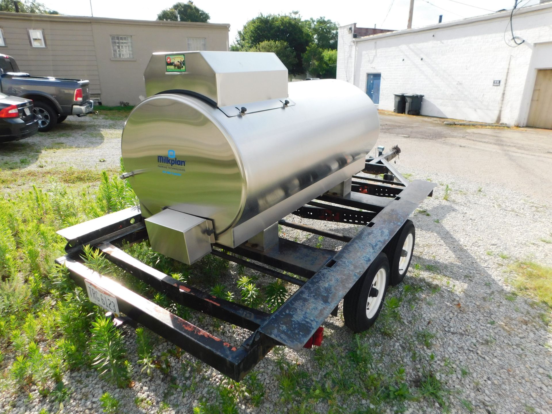 2018 Milkplan TE750-1, 210-Gallon/ 750 Liters MP Transport Tank, s/n ...