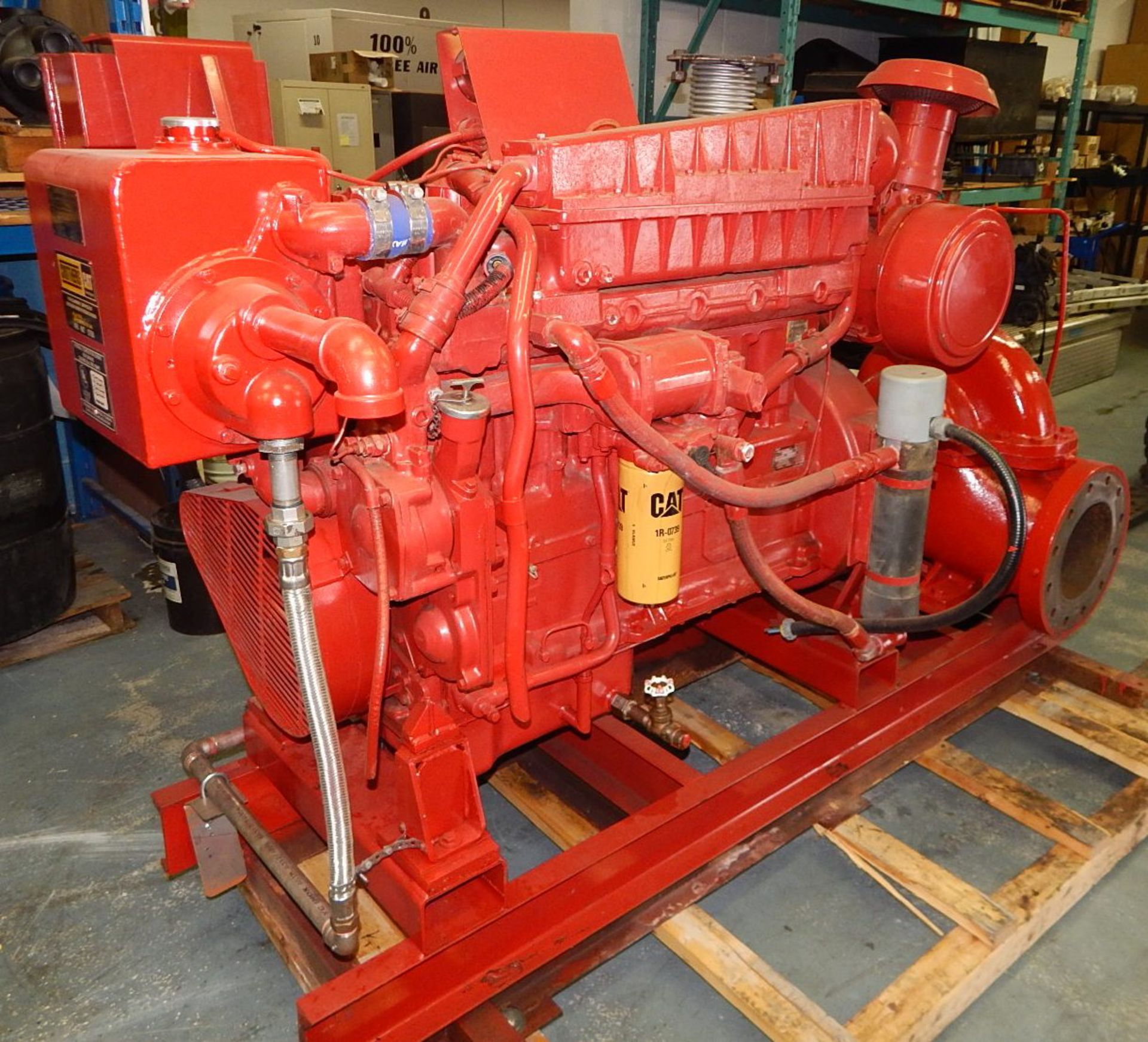 PEERLESS PUMP BAEE15 SKID-MOUNTED CENTRIFUGAL FIRE PUMP WITH 2500 GPM ...