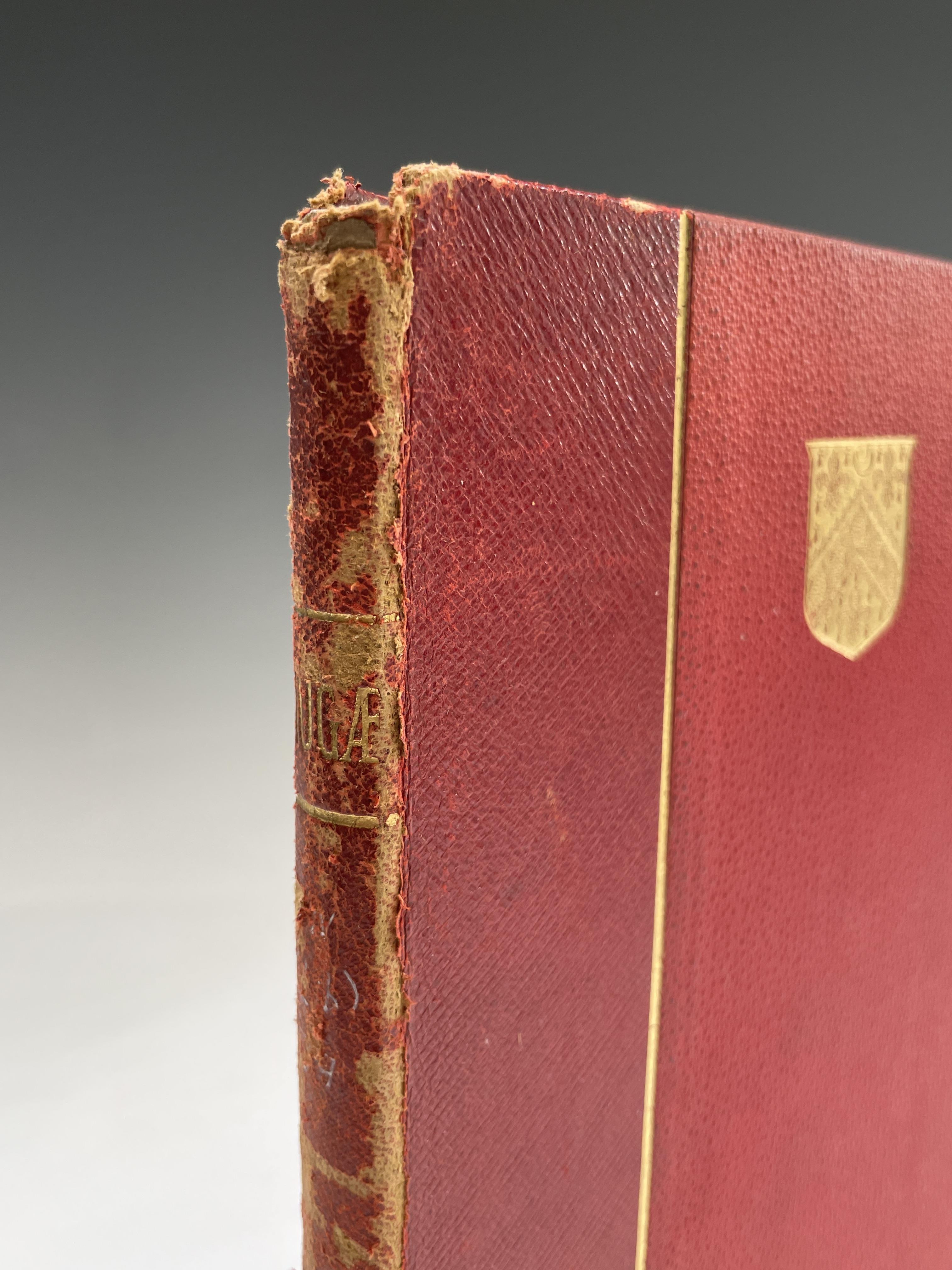 WILLIAM BOLITHO. 'Nugae. A Rhyming Medley.' Original boards with gilt ...