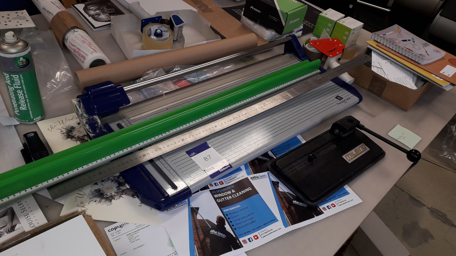 Avery Precision Cutter 640N Paper Trimmer, Star Straight Edge Ruler and ...