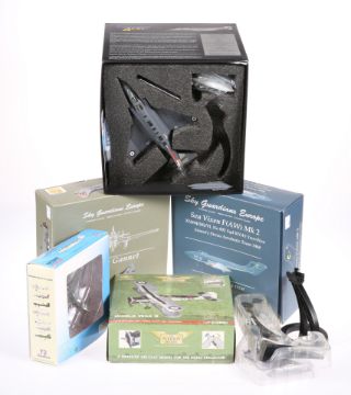 A COLLECTION OF FIVE MODERN ROYAL NAVY DIE CAST AIRCRAFT MODELS | Barnebys