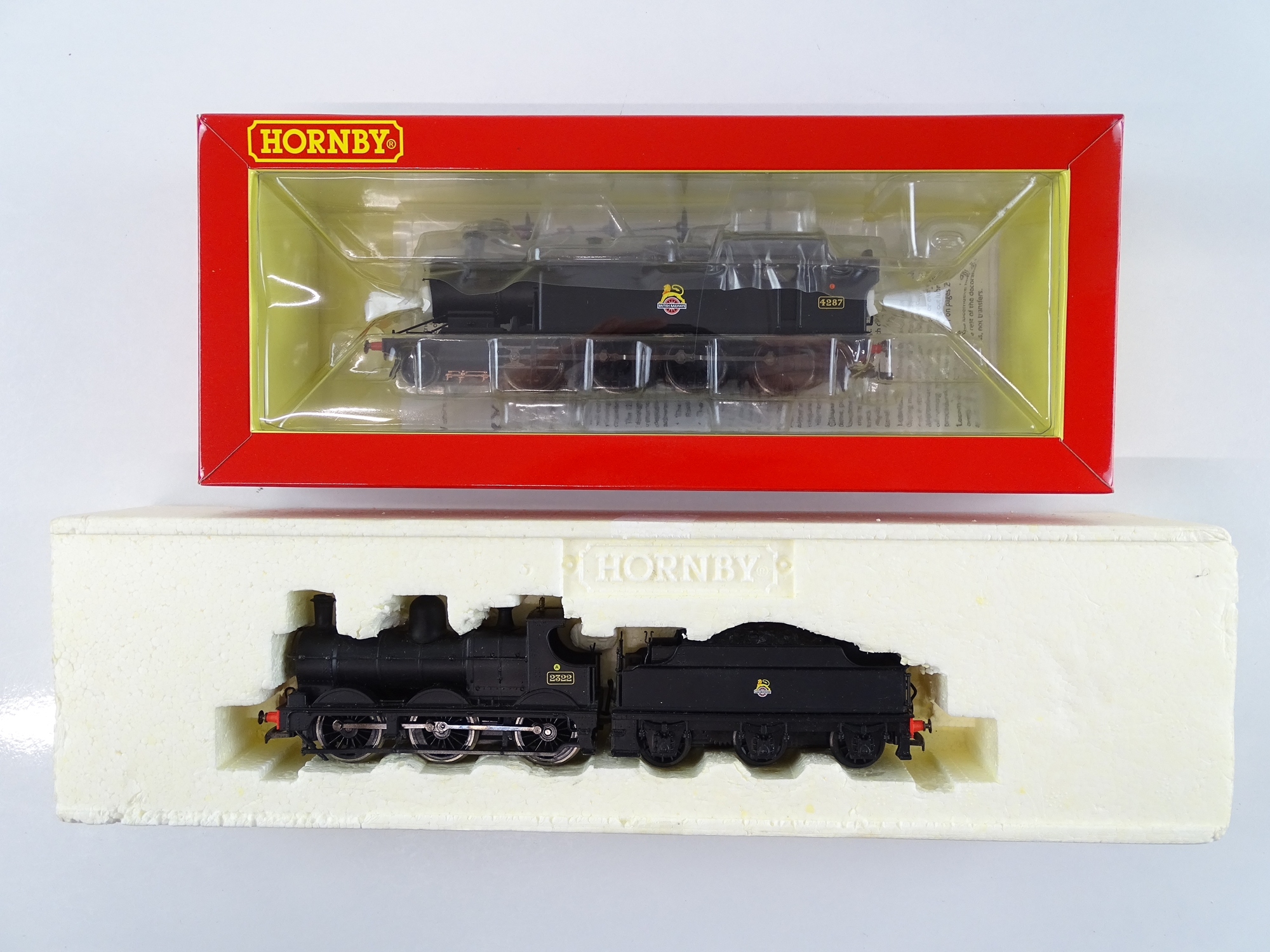 A pair of HORNBY steam locomotives comprising a Class 42XX together ...