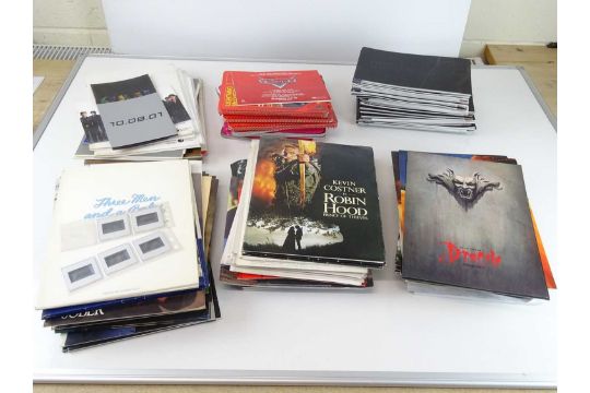 A large quantity of cinema promotional and display items including ...