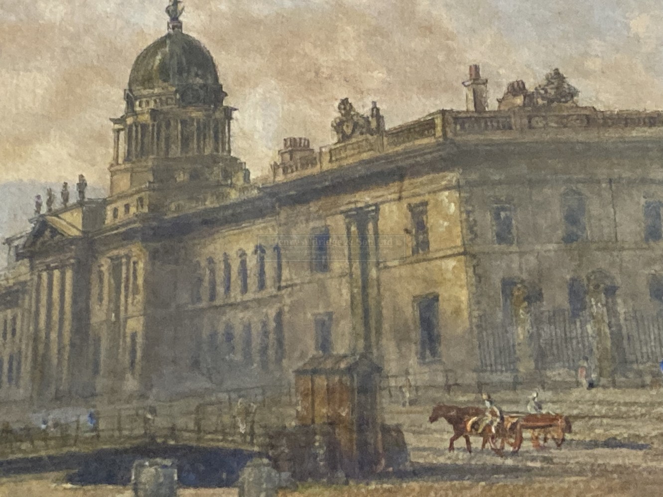 Irish Art: Henry George Roper - Curzon (1822-1892). Watercolour of The ...