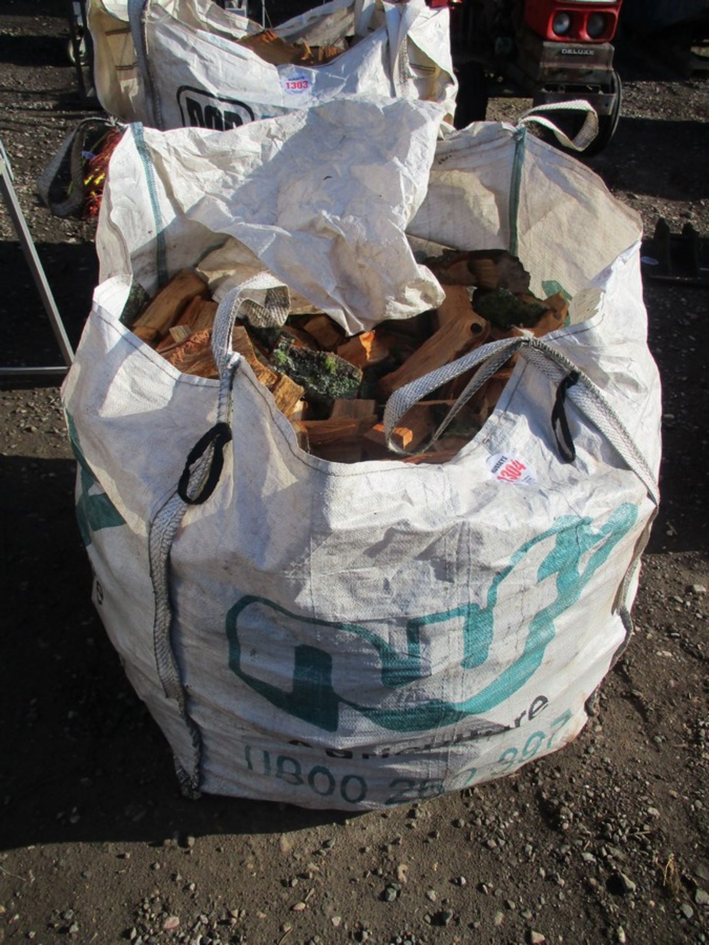 DUMPY BAG OF LOGS Item Location: Husseys, Exeter, Devon, EX4 2HH Note ...
