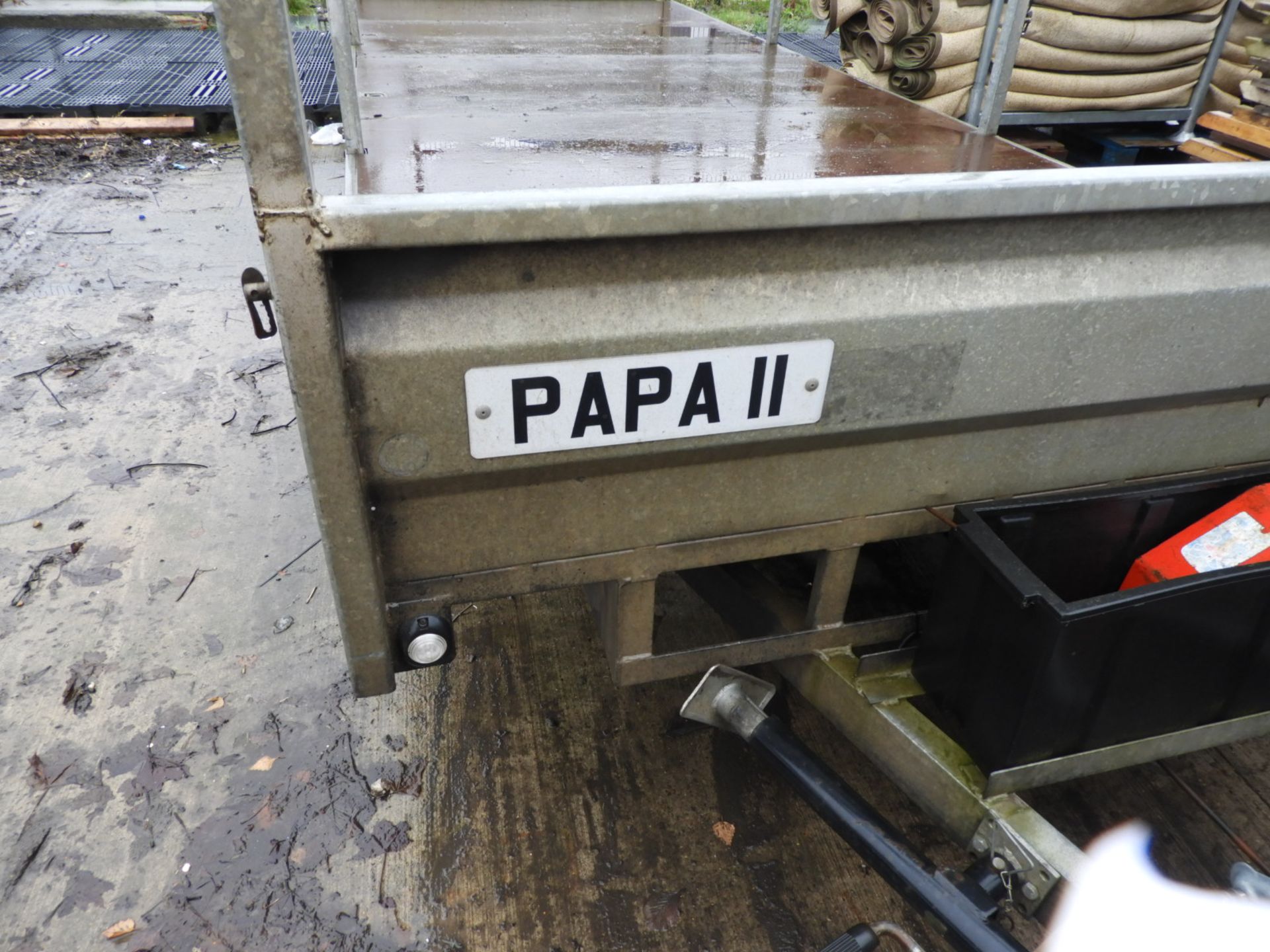*Tailor Trailers Limited Tri-Axle Flatbed Trailer 20ft x 7'2" on 50mm ...