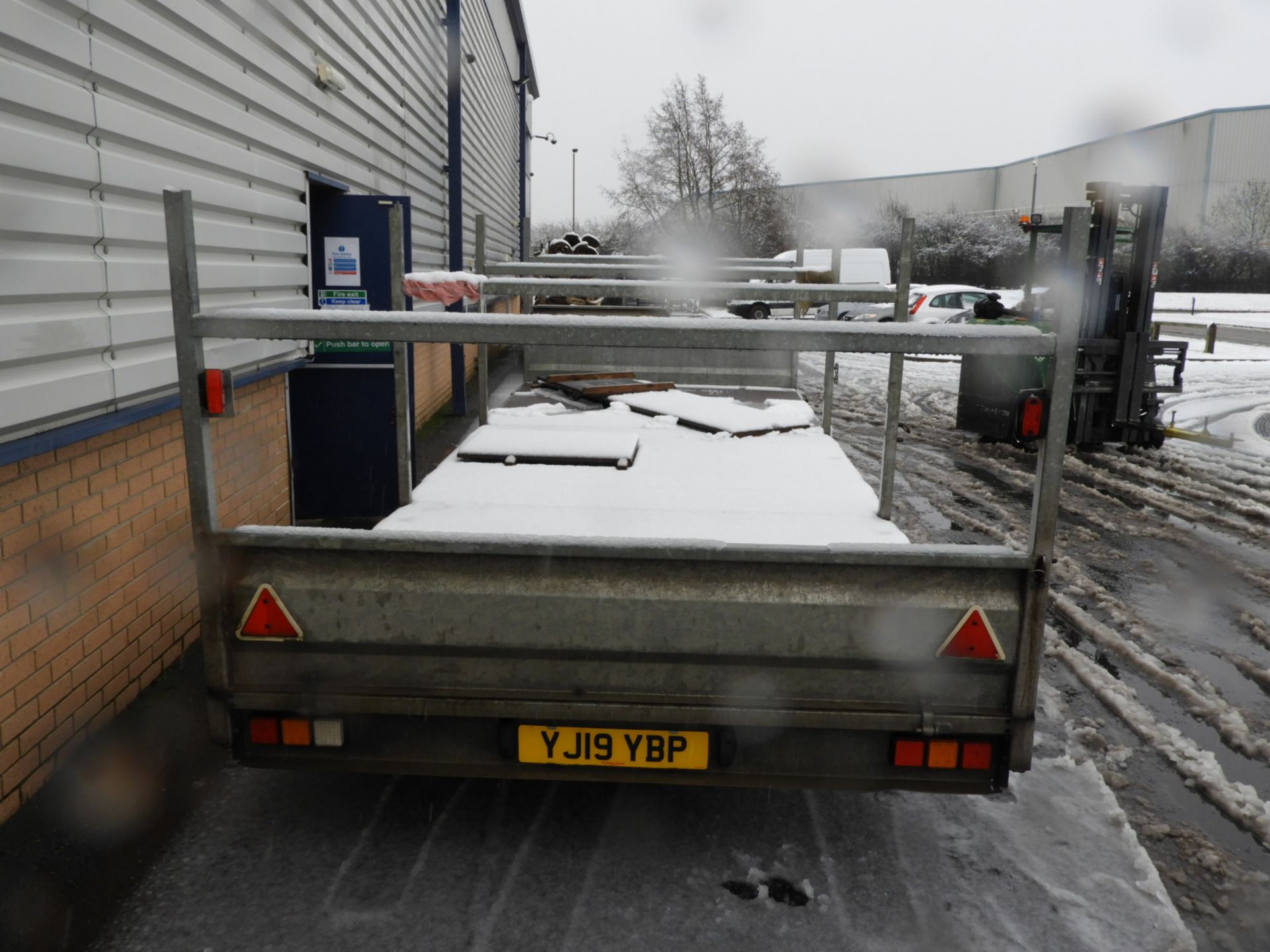 *Tailor Trailers Limited Tri-Axle Flatbed Trailer 20ft x 7'2" on 50mm ...