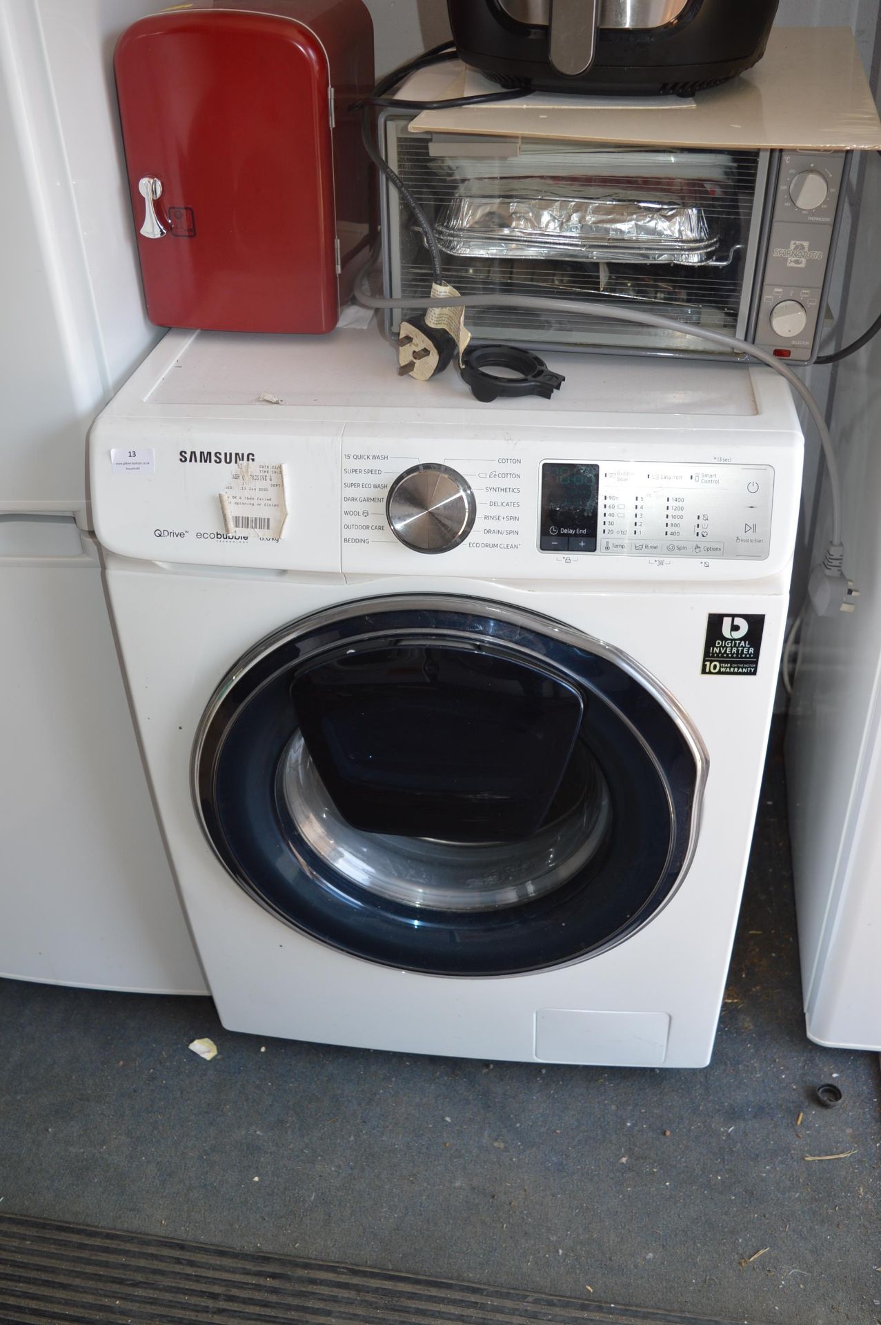*Samsung Q-Drive Eco Bubble 8kg Washing Machine (AF)