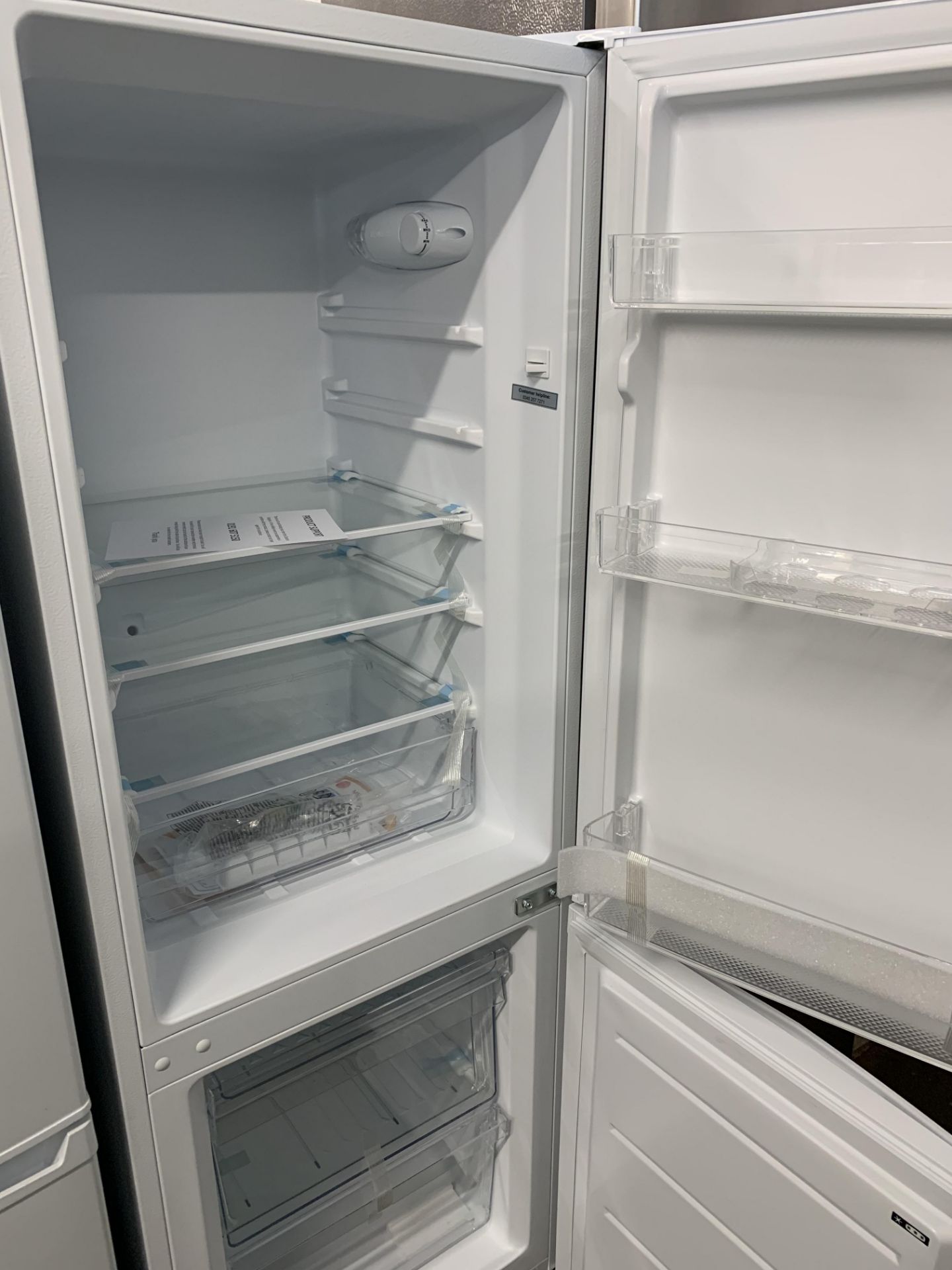 + VAT Grade A/B Bush M50142FFW Fridge Freezer - A+ Energy Rating - 116 ...