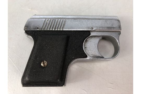 Slavia chrome blank firing starting pistol, made in Czechoslovakia ...