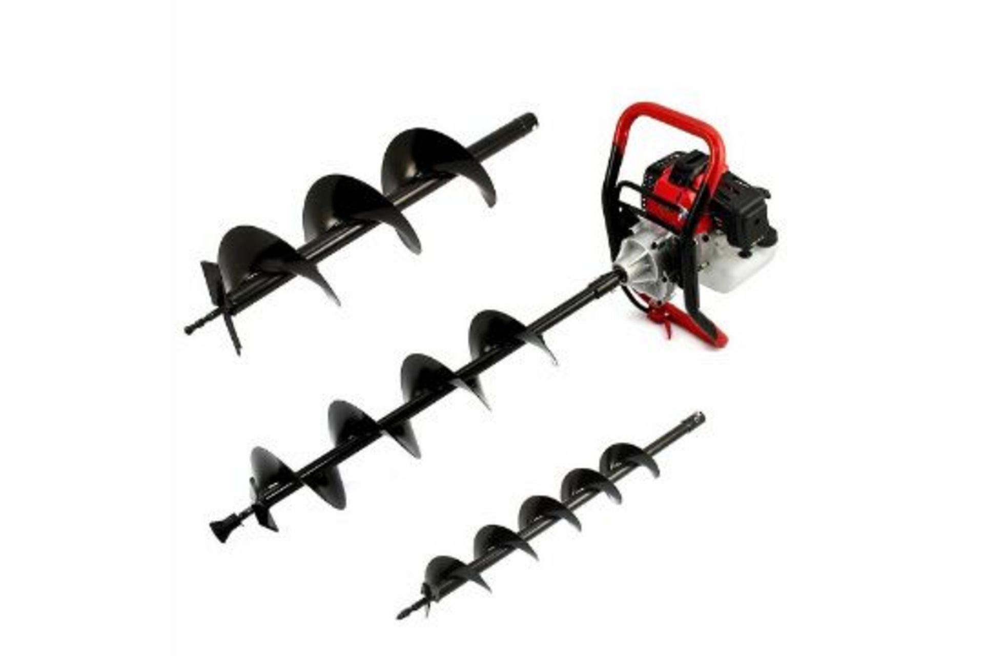 1 x High Performance 65cc Petrol Earth Auger and Fence Post Hole Borer ...