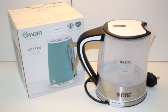 2X ASSORTED BOXED/UNBOXED KETTLES (IMAGE DEPICTS STOCK)Condition ...