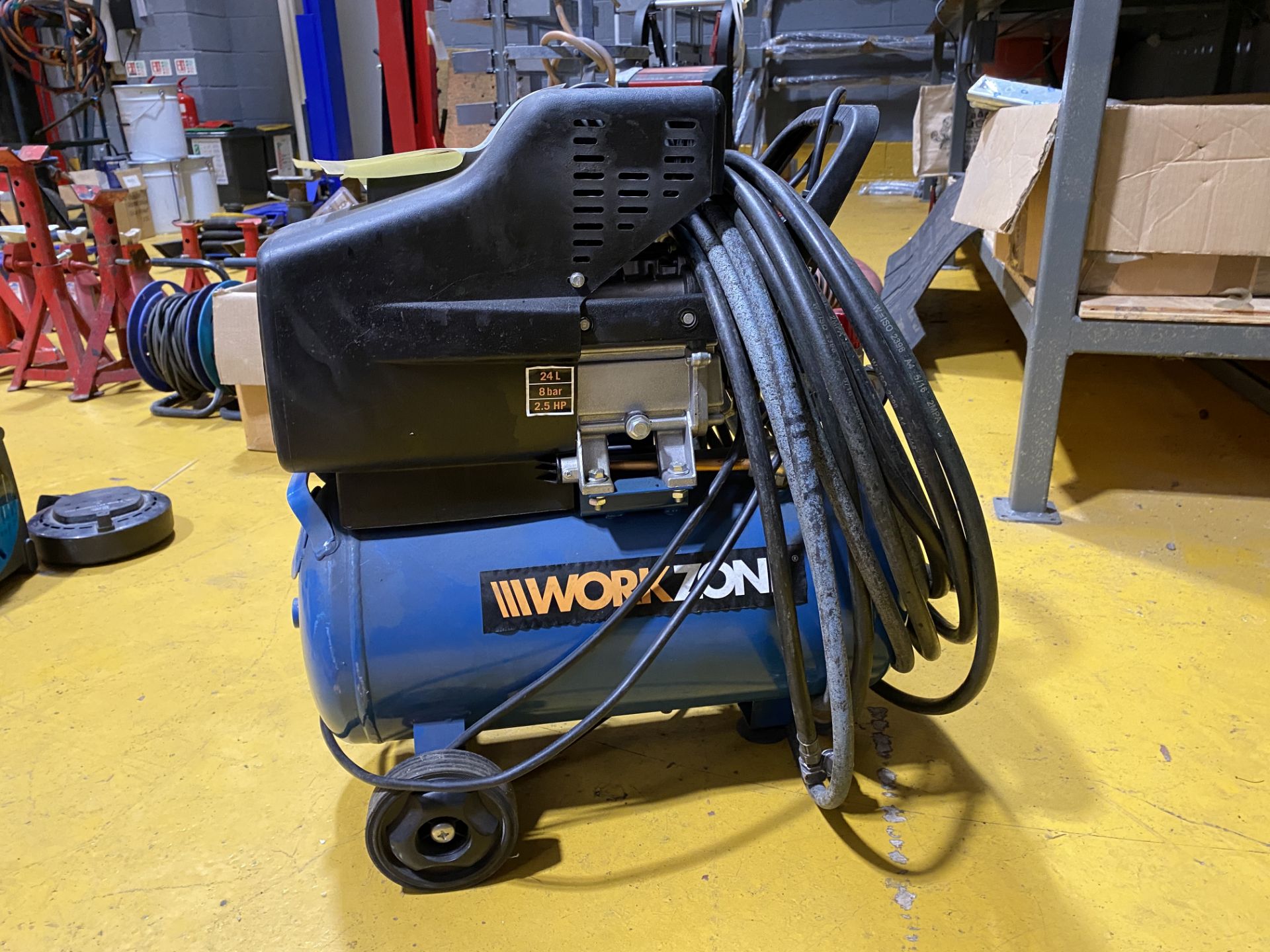 Workzone 2.5HP Air Compressor (2017) Serial No: 78920