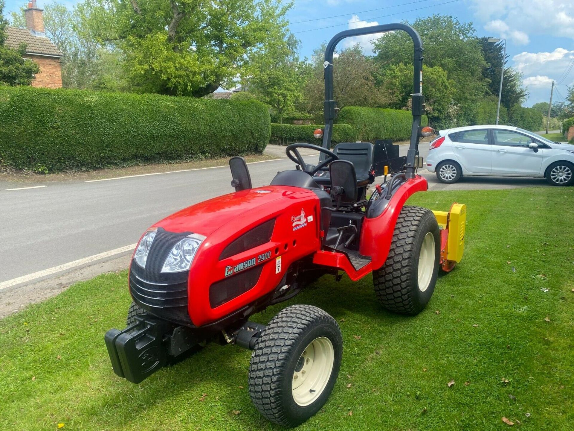 MA - COMPACT TRACTOR BRANSON 2900, YEAR 2017, 4 x 4, C/W DEL MORINO 135 ...