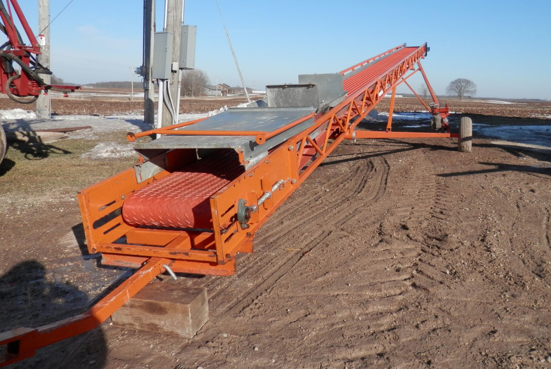 Val Metal MB-8018 Industrial quality 41’ HD Portable belt conveyor, 20 ...